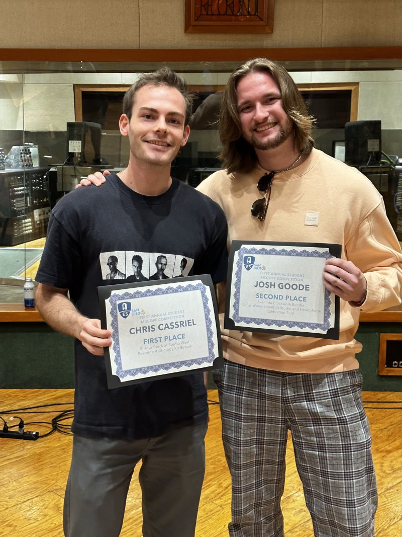 Commercial Music Alumni Win Top Honors from Audio Engineering Society ...