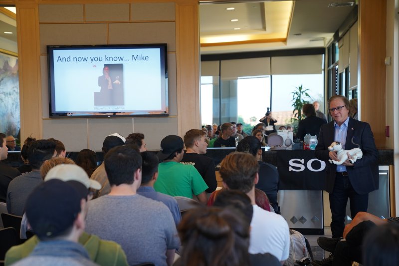 President and COO of Sony North America Visits the FSB | PLNU