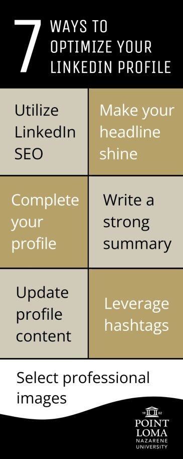 Optimizing Your LinkedIn Profile & Become More Discoverable | PLNU